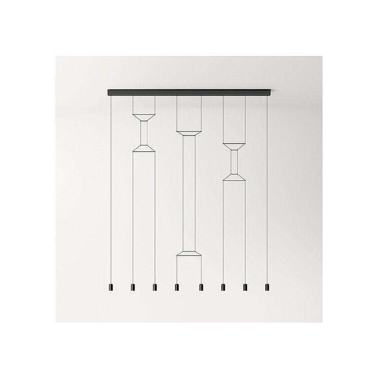 VIBIA Lampa wisząca WIREFLOW LINEAL